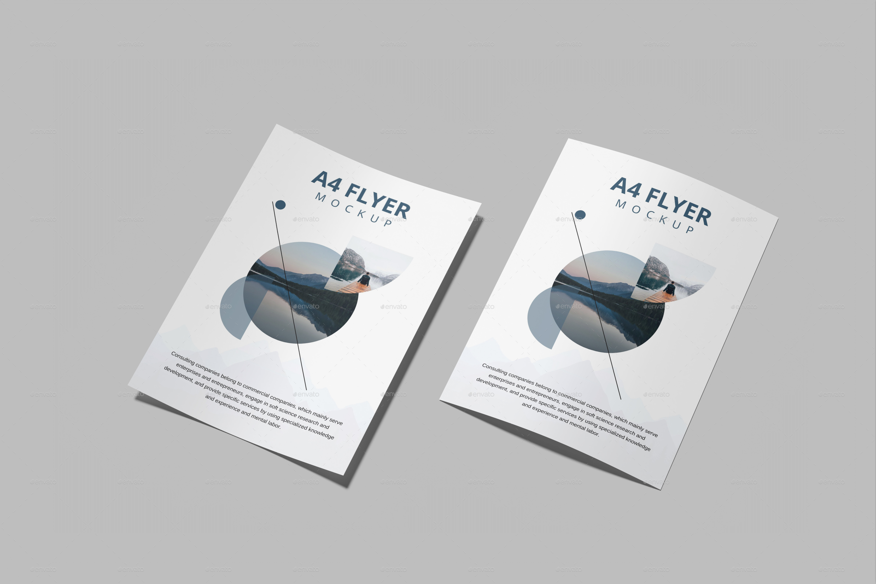 A4 Flyer Mockup, Graphics | GraphicRiver